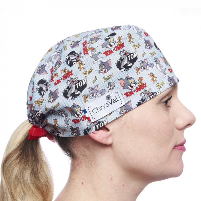 Calot motifs Tom & Jerry, un modèle fantaisie de la marque ChrysVal